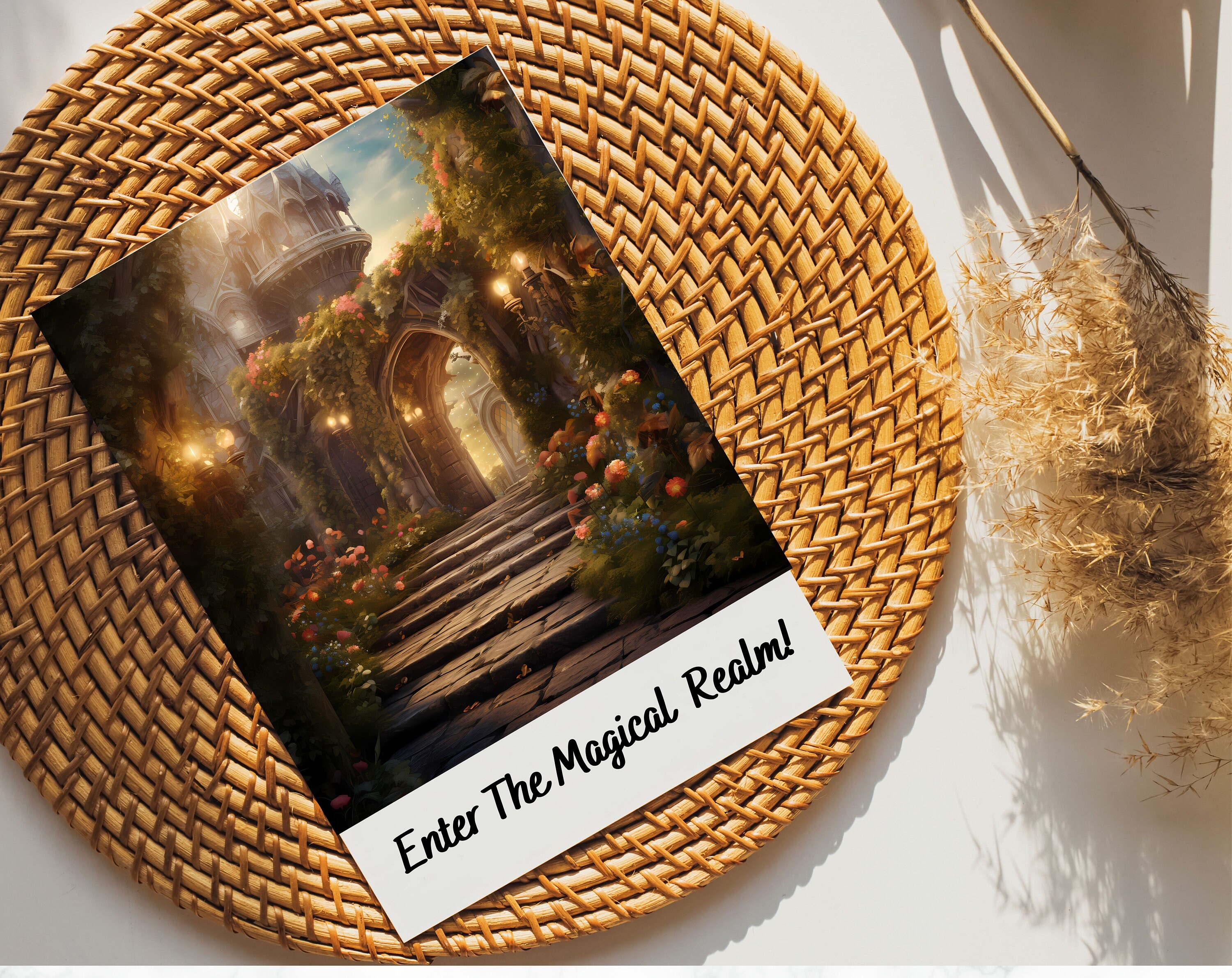 26 Secret Garden Digital Paper Enchanted Garden Background Magical ...