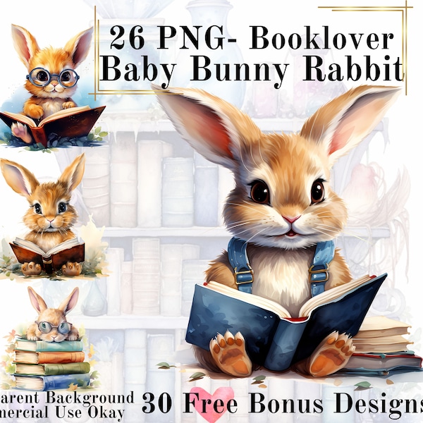 Rabbit Watercolor - Etsy