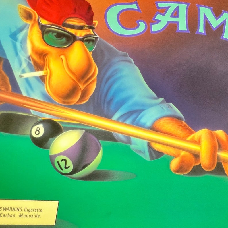 7 Eleven and Camel Cigarettes, Neon Light Hanging Display - Etsy