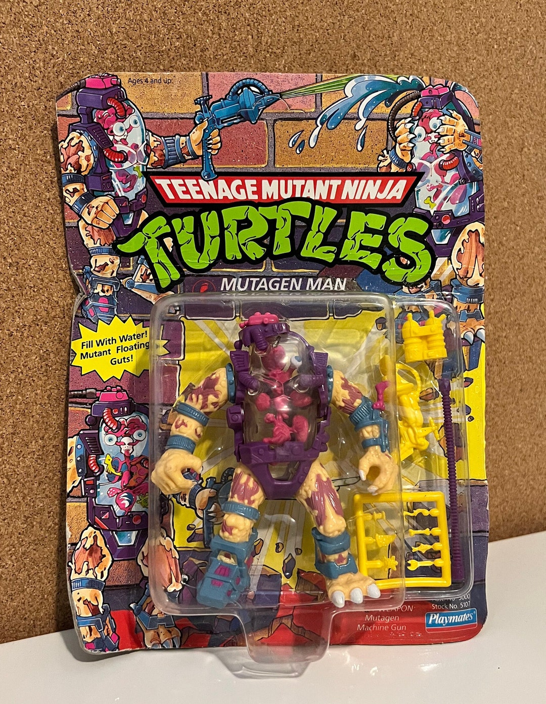 Mutagen Man, Mutagen Man, PUNCHED Playmates TMNT Action Figure, Damaged ...