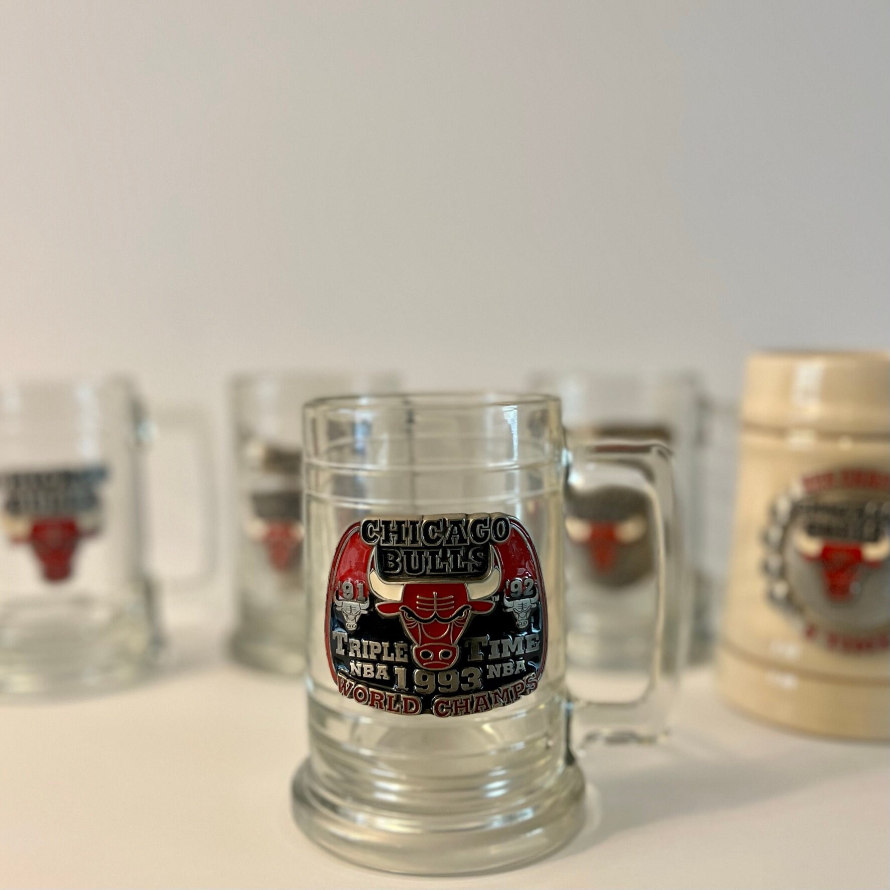 Chicago Bulls Beer Mugs