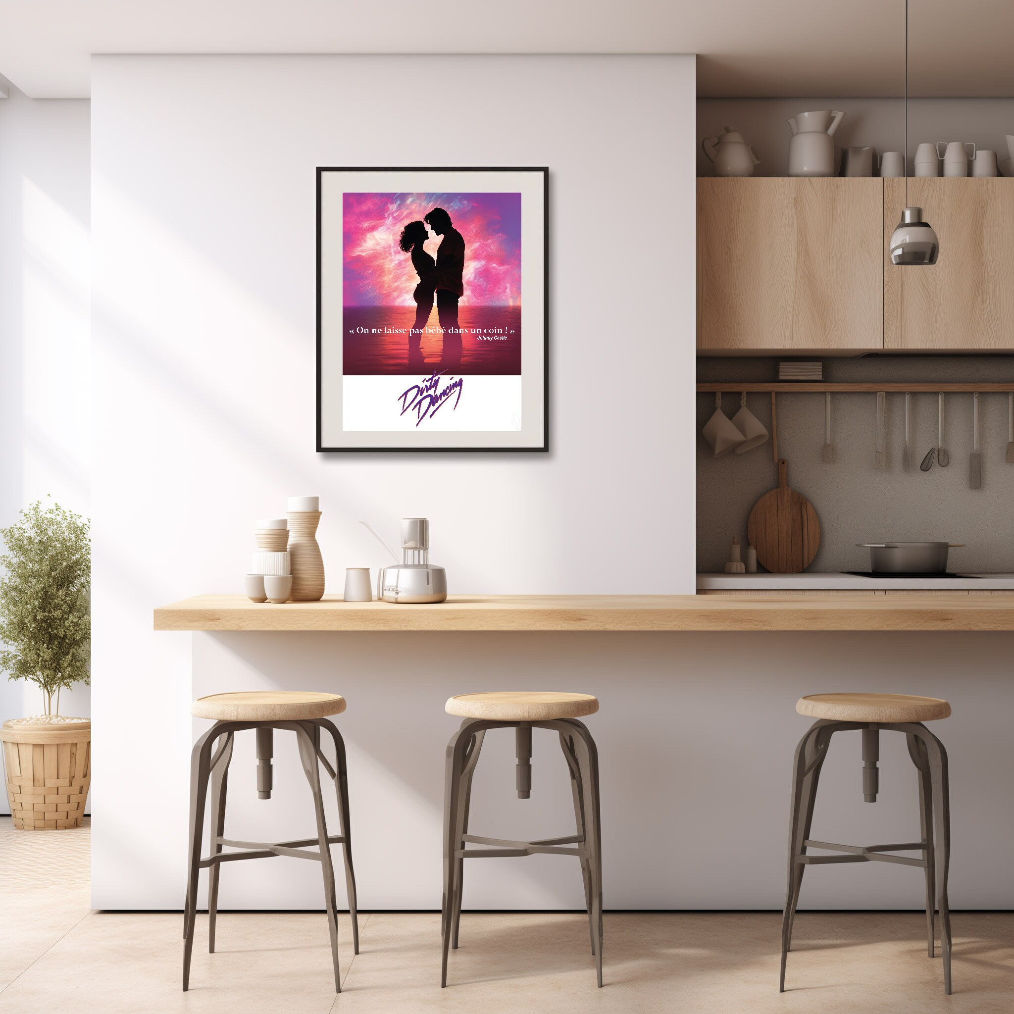 Dirty Dancing Poster Inspired by the 1987 Film Nostalgic Wall Decor ...