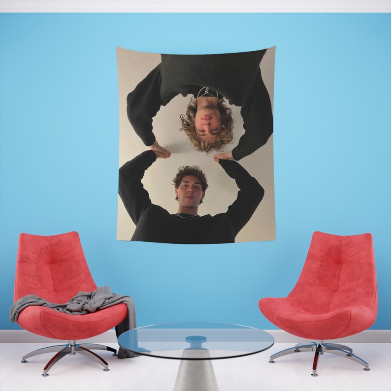 Vinnie Hacker X Noah Beck Tapestry // France Instagram Picture - Etsy Vinnie Hacker X Noah Beck Tapestry // France Instagram Picture - Etsy