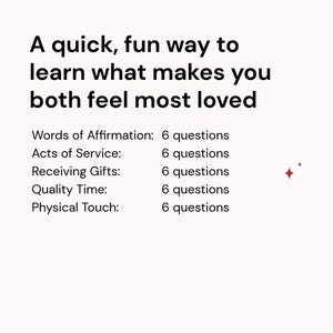 Couples Love Language Quiz: Relationship Test, Printable (PDF Download ...