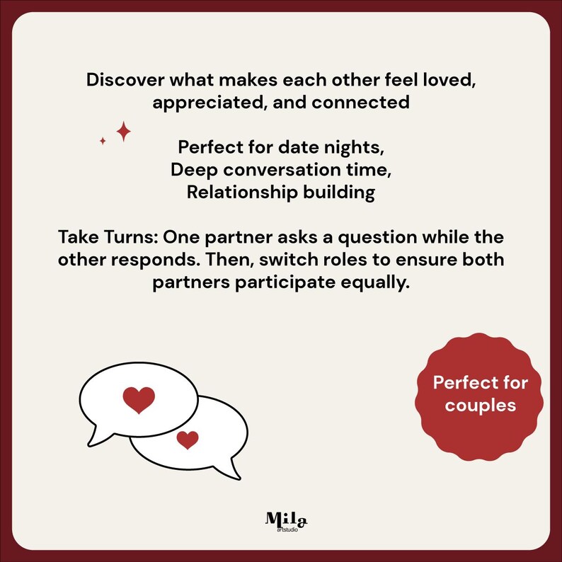 Printable Couples Love Language Quiz, 20 Deep Conversation Starters ...