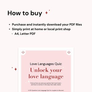 Couples Love Language Quiz: Relationship Test, Printable (PDF Download ...