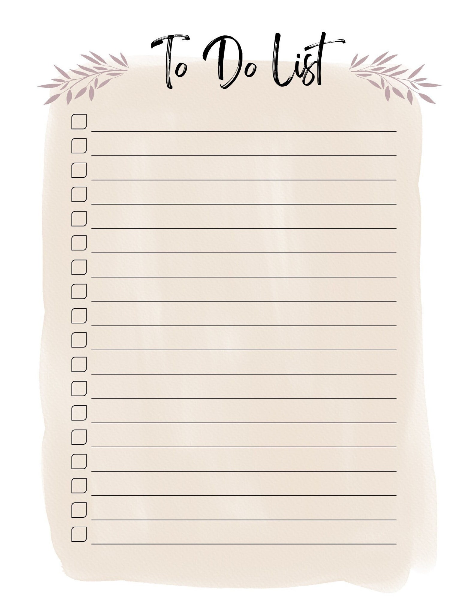 2023 To-do List, Beige Planner, Simple, Complete Tasks, Daily ...