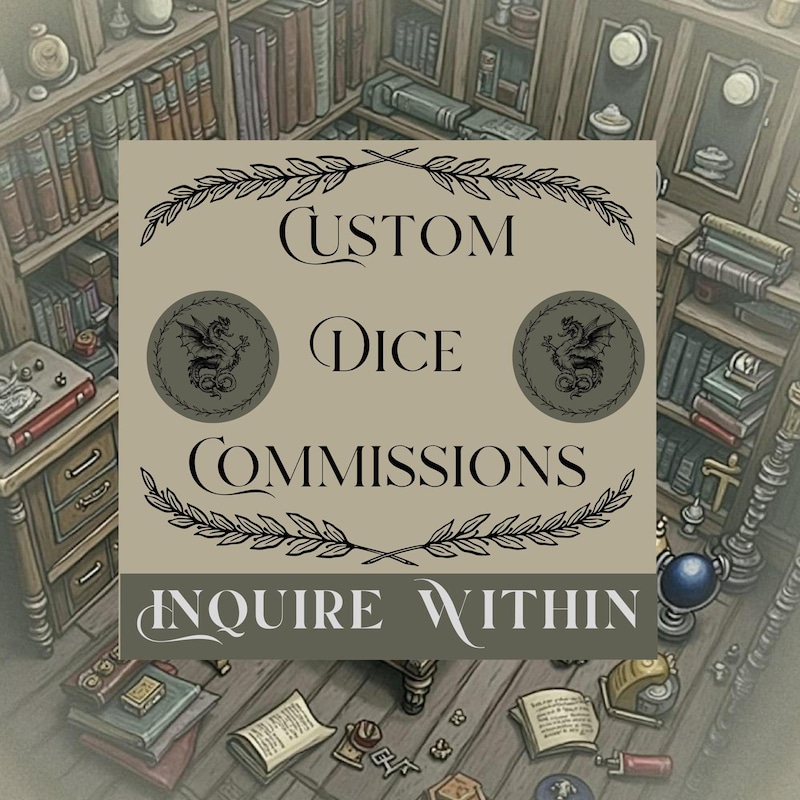 Custom Dice - Etsy