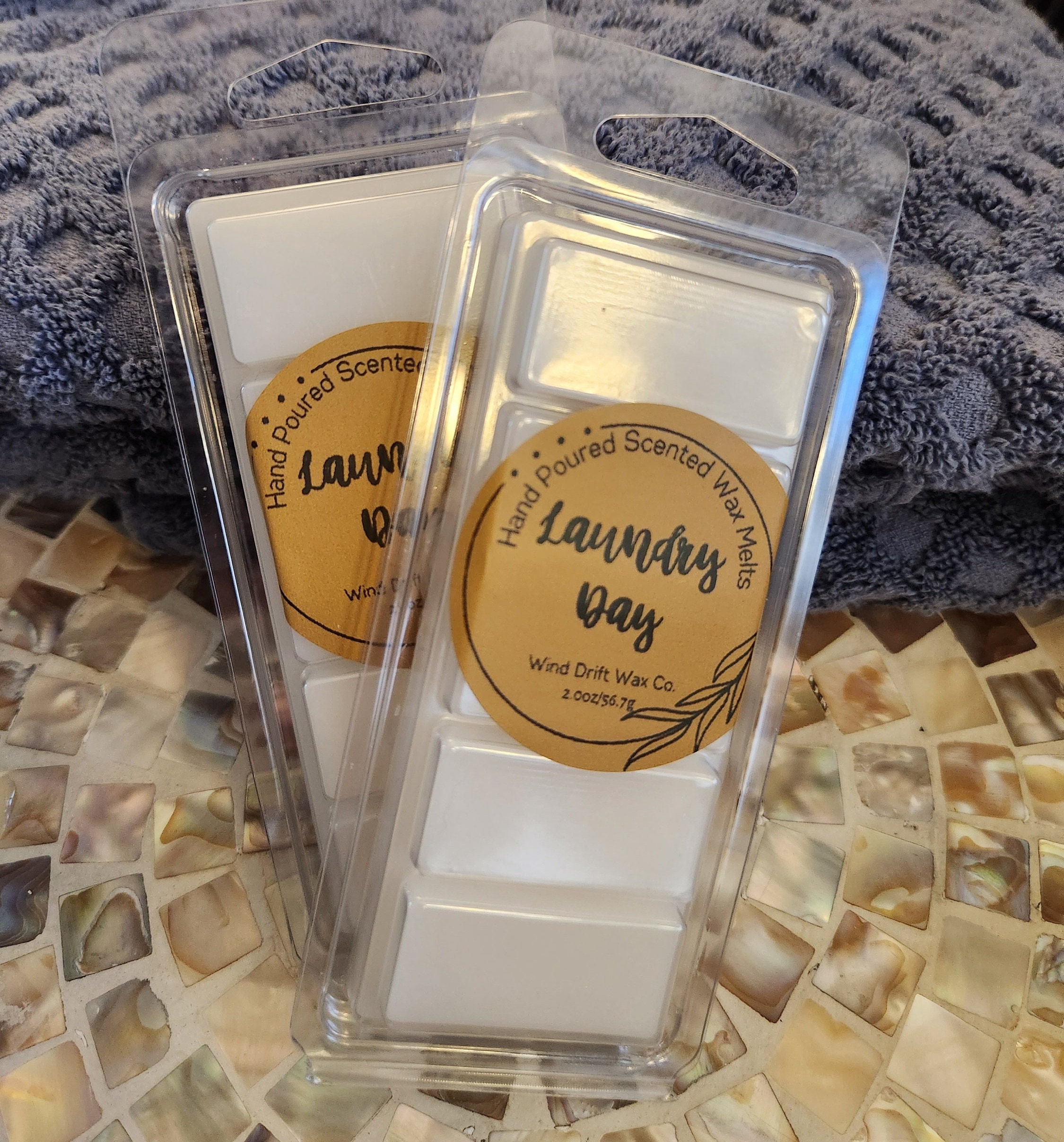 Laundry Day- Crisp and Clean - Laundry Day Scented Wax Melt With Fresh ...