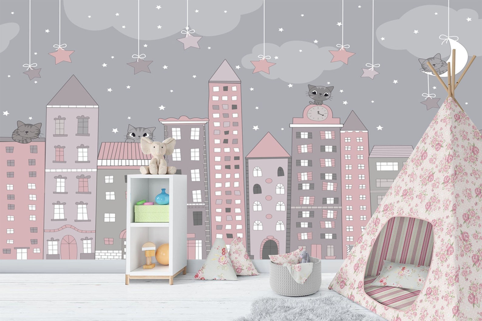 Kids Cityscapes Wallpaper,good Night City: Where Dreams Fly,adventurous ...
