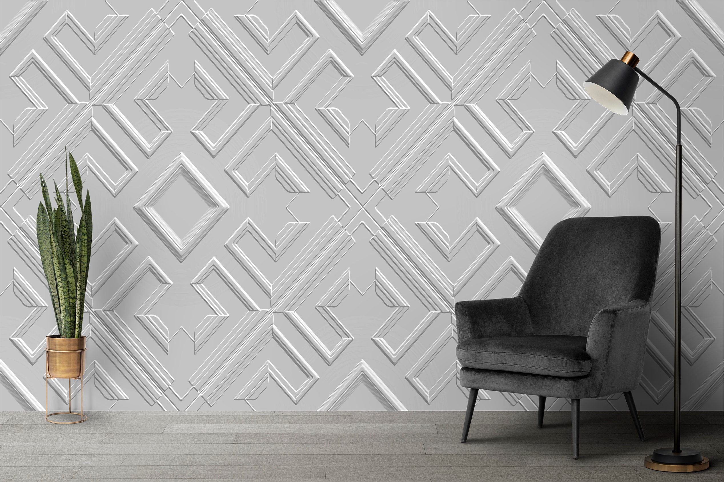 Drywall Design Wallpaper, Drywall Look Wall Design, Drywall Wallpaper ...