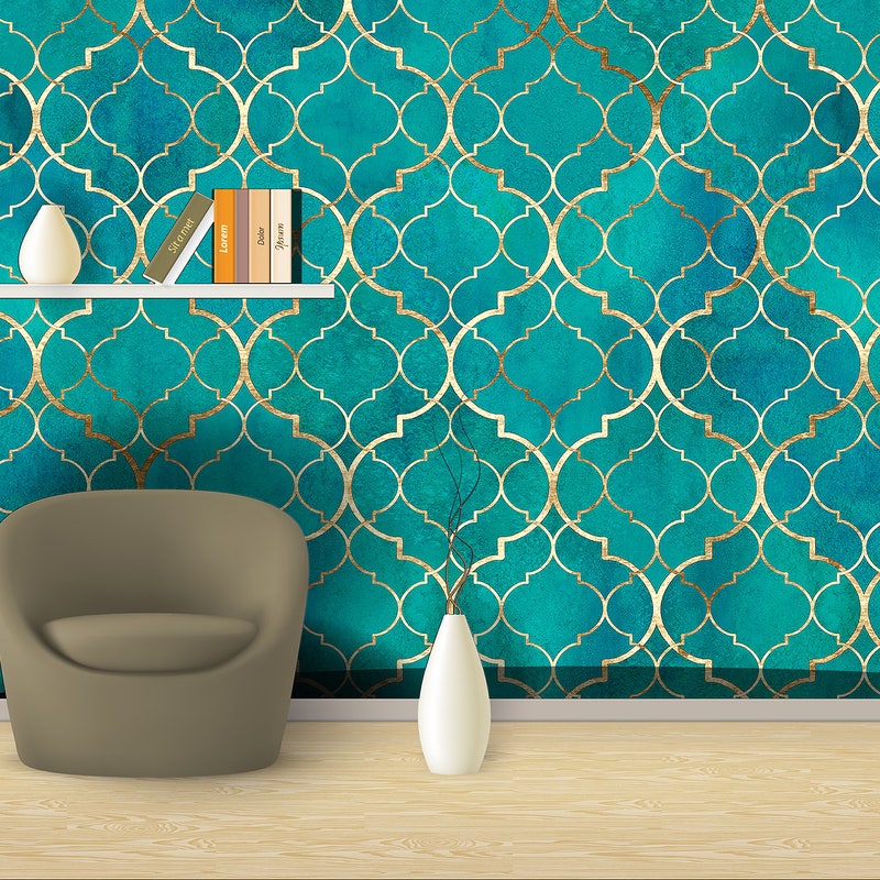 Morocco Wallpaper - Etsy