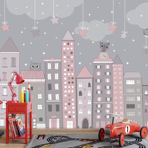 Kids Cityscapes Wallpaper,good Night City: Where Dreams Fly,adventurous ...