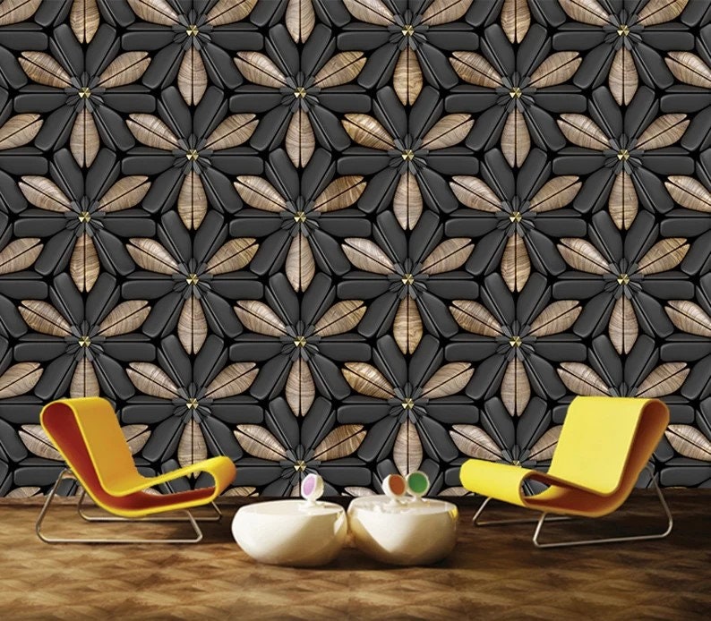 Modern Wallpaper, Special Design Wall Decor, Living Room Wall Decor ...