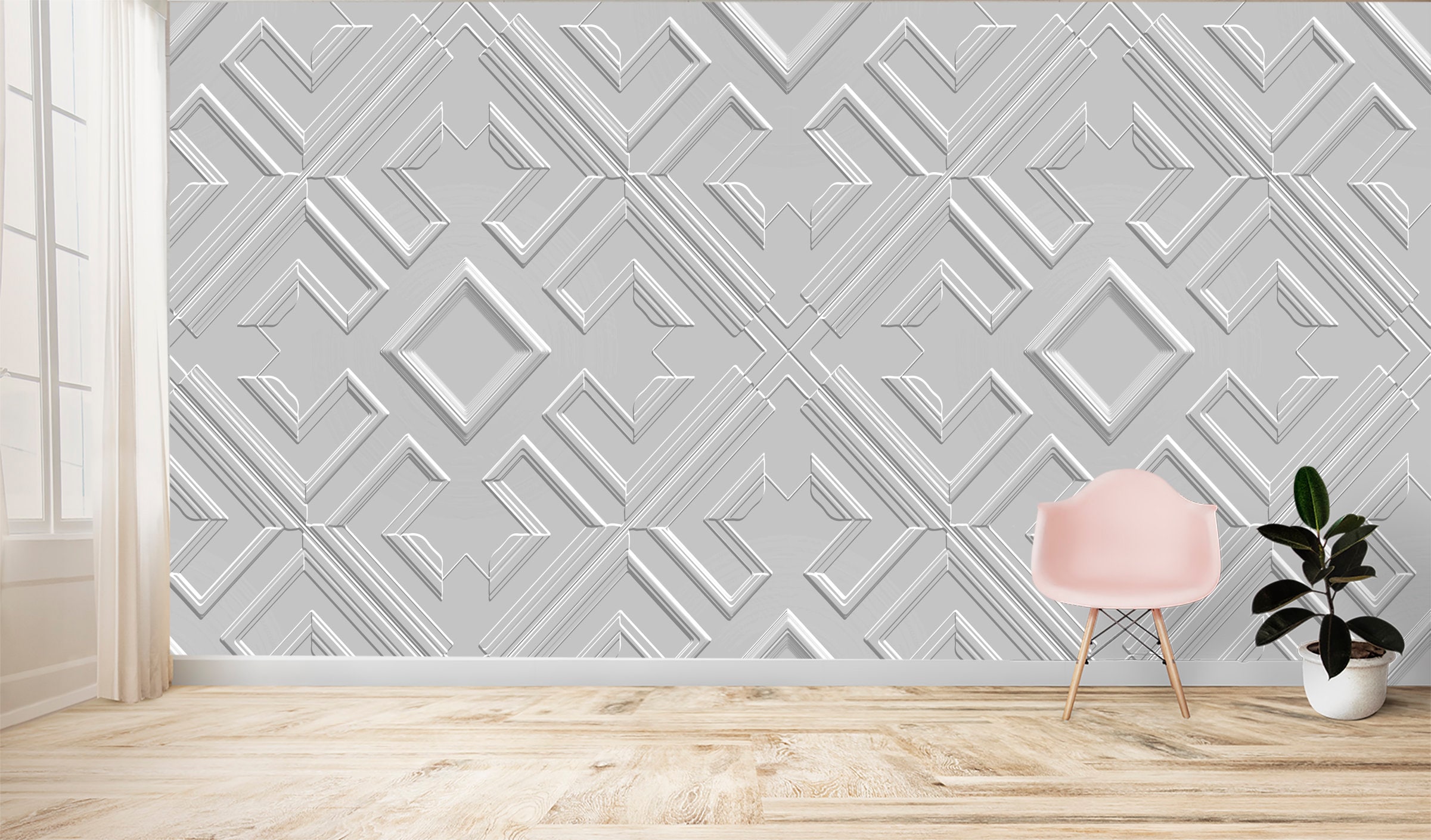 Drywall Design Wallpaper, Drywall Look Wall Design, Drywall Wallpaper ...