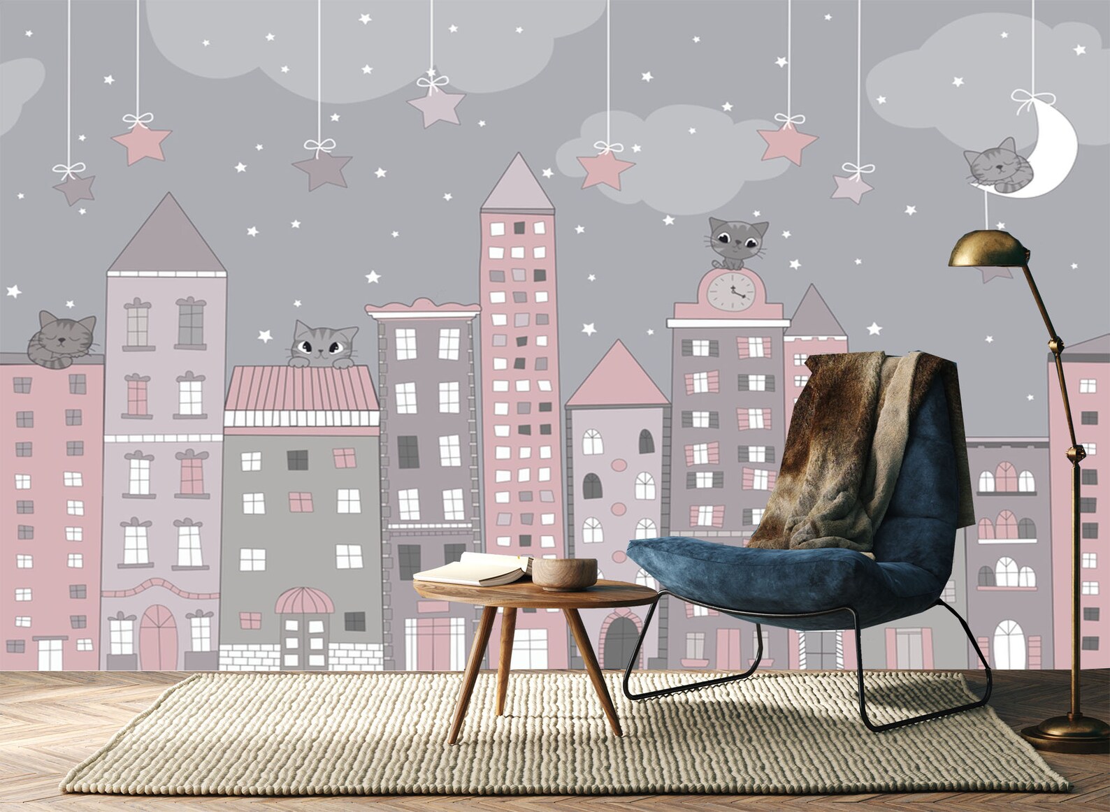 Kids Cityscapes Wallpaper,good Night City: Where Dreams Fly,adventurous ...
