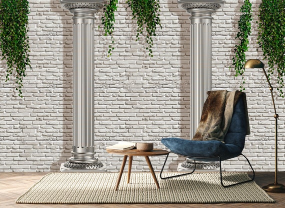 Wallpaper That Looks Like Columns Or Pillars Columns Stock Photos,
