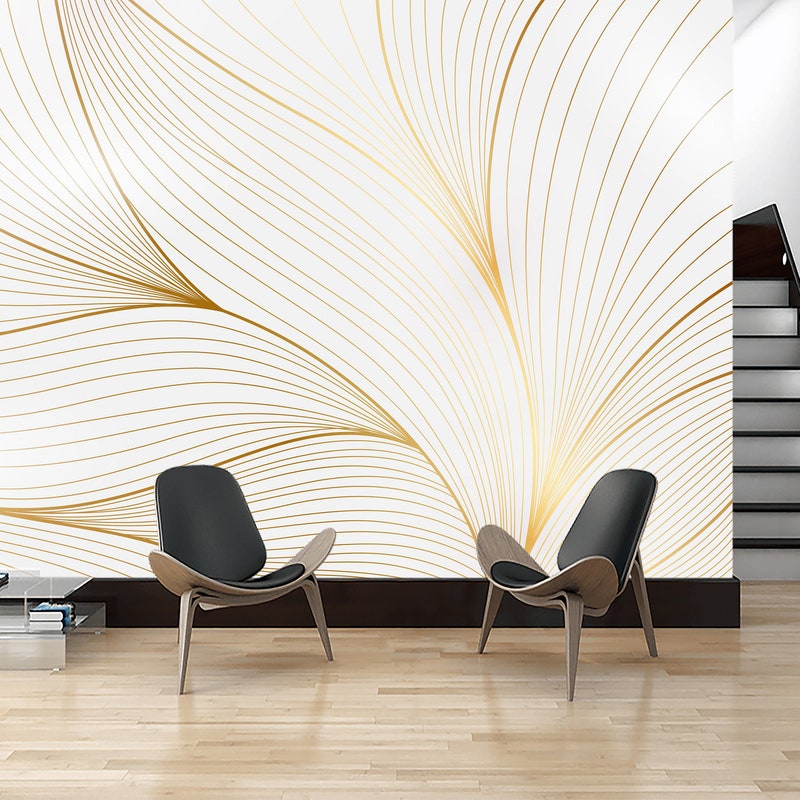 Gold Wall Decals - Etsy