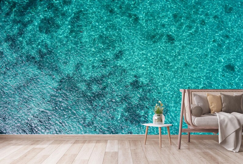 Green Water Seamless Background Texture,green Waves Seamless Digital ...