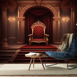 Palace Interior Castle Wallpaper,old Castle Interior Medieval Throne ...
