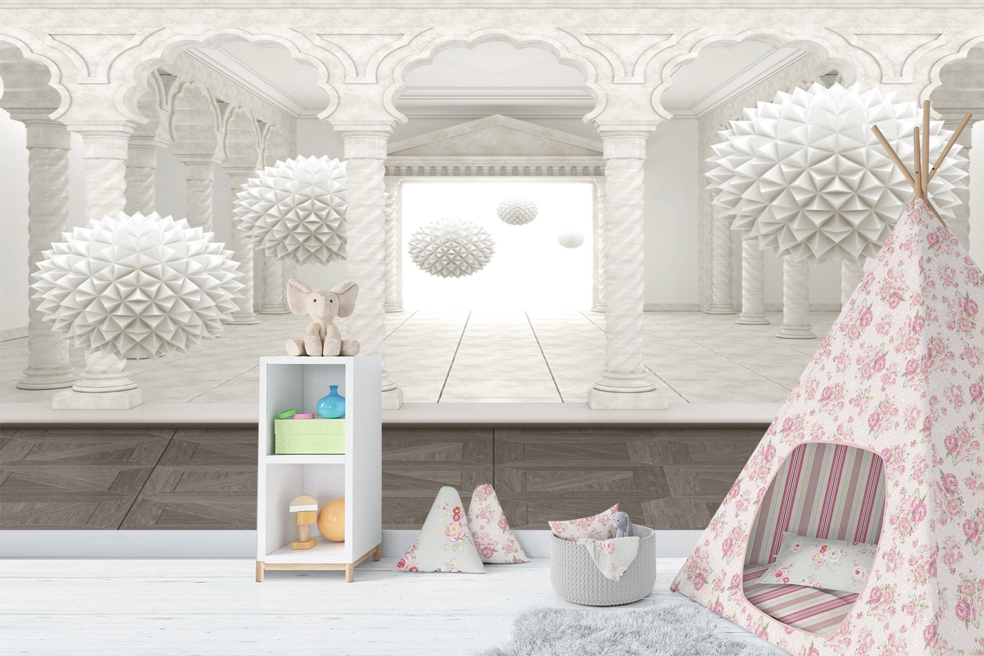 3D Wallpaper, 3D Illusion Wall Art, 3D Geometric Murals,abstract Murals ...