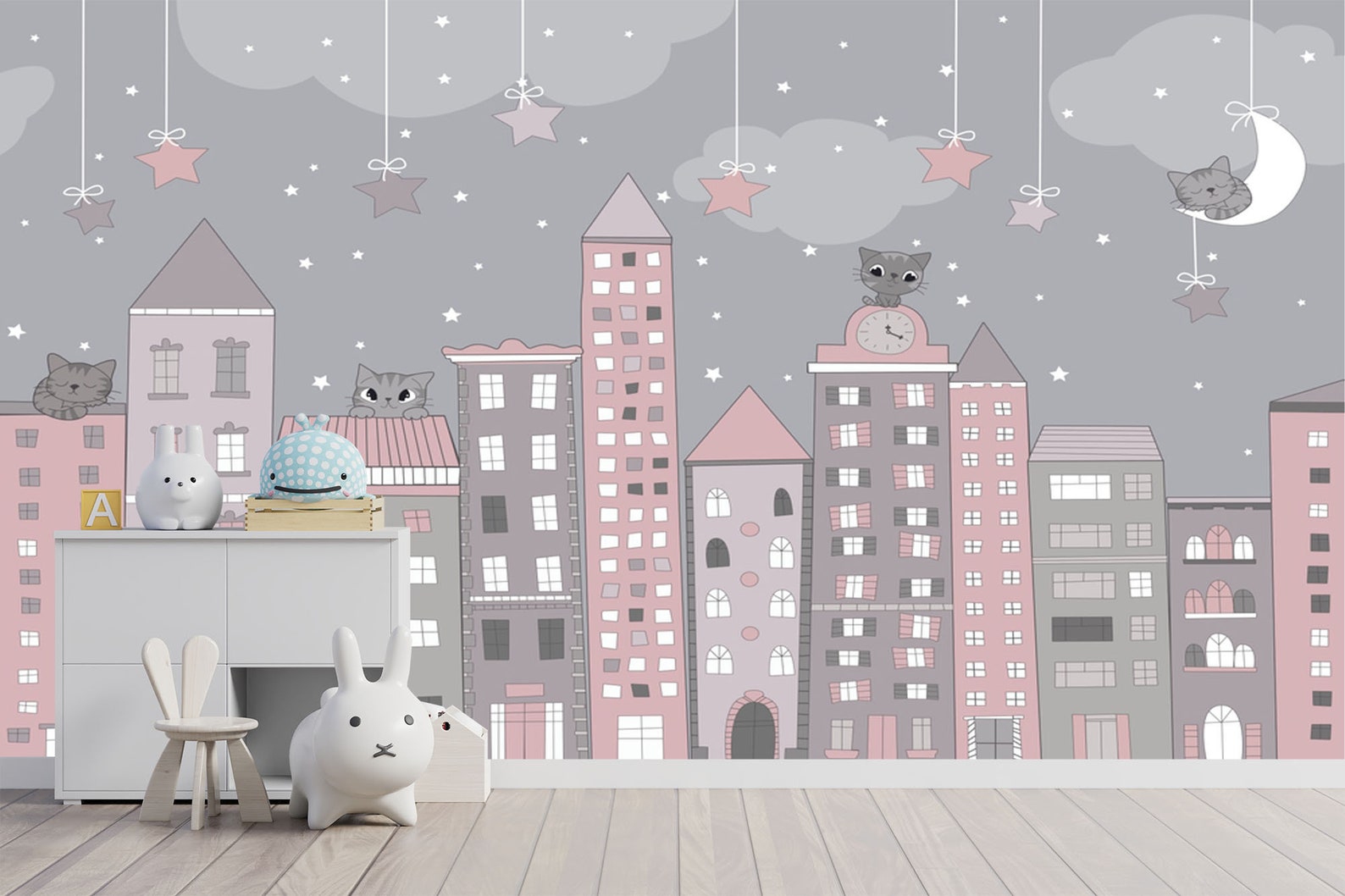 Kids Cityscapes Wallpaper,good Night City: Where Dreams Fly,adventurous ...