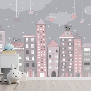 Kids Cityscapes Wallpaper,good Night City: Where Dreams Fly,adventurous ...