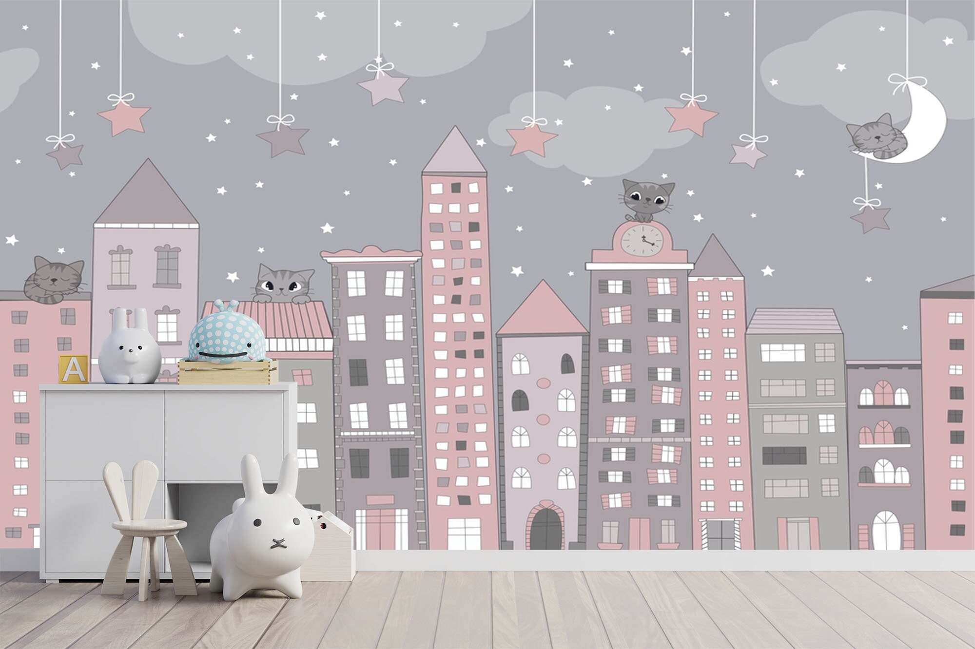 Kids Cityscapes Wallpaper,good Night City: Where Dreams Fly,adventurous ...