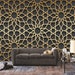 Islamic Gold Wallpaper Peel and Stick,islamic Pattern Wall Decor,arabic ...