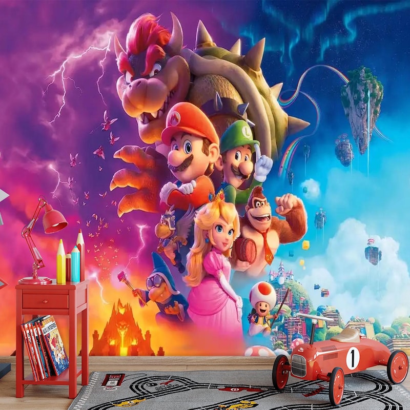 Super Mario Murals - Etsy