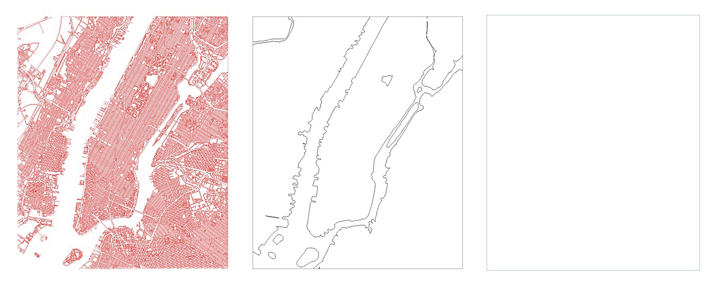 Digital Layered Map of Manhattan - Etsy