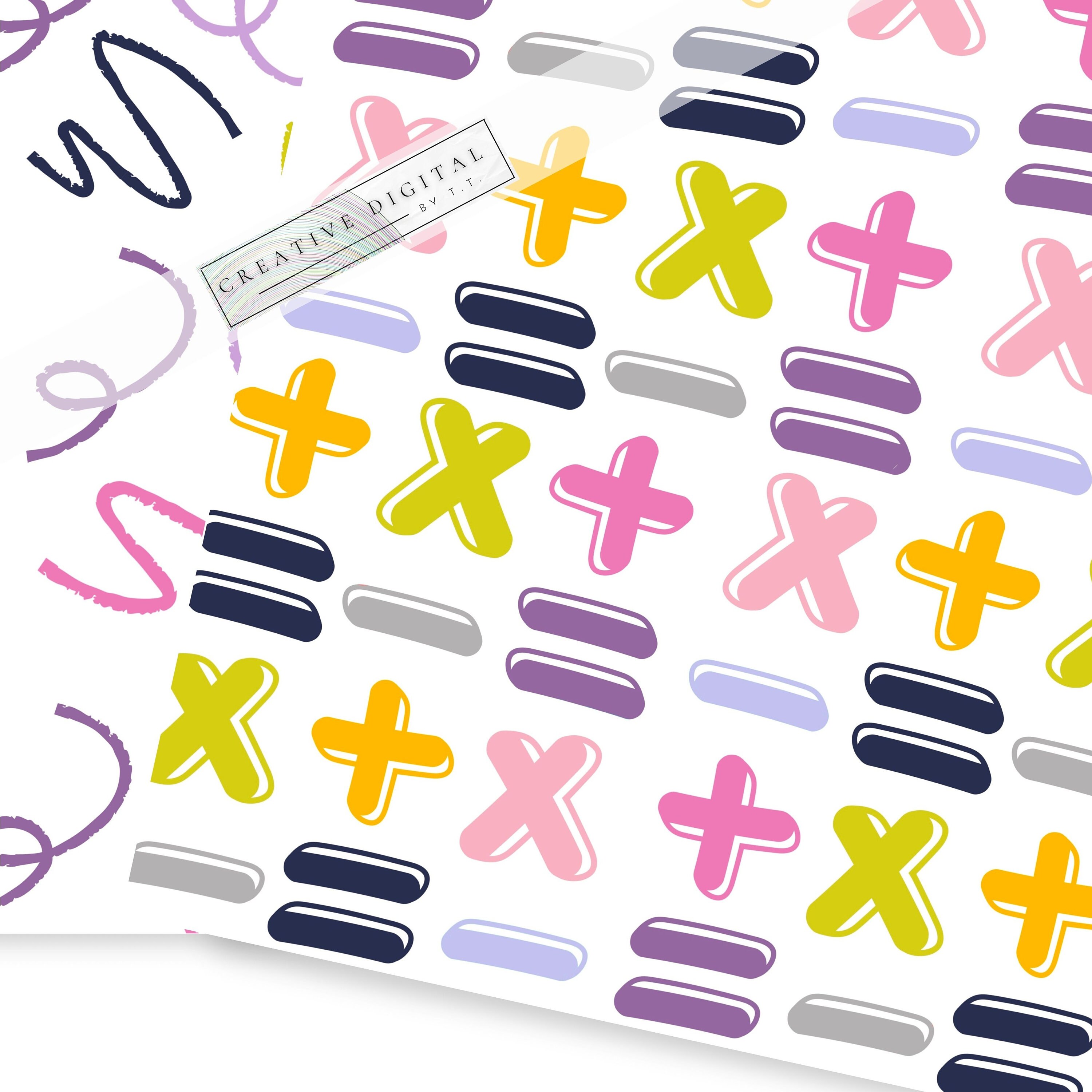 Back to School Digital Paper, Back to School Clipart, Teacher Graphics ...