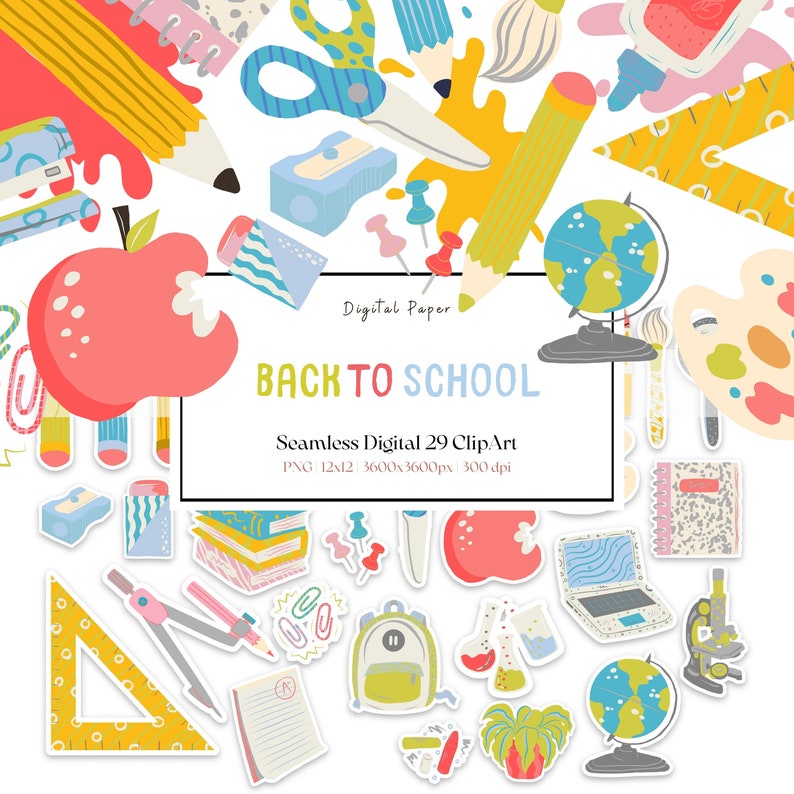 Back to School Clipart, Teacher Clipart, School Graphics, Classroom ...