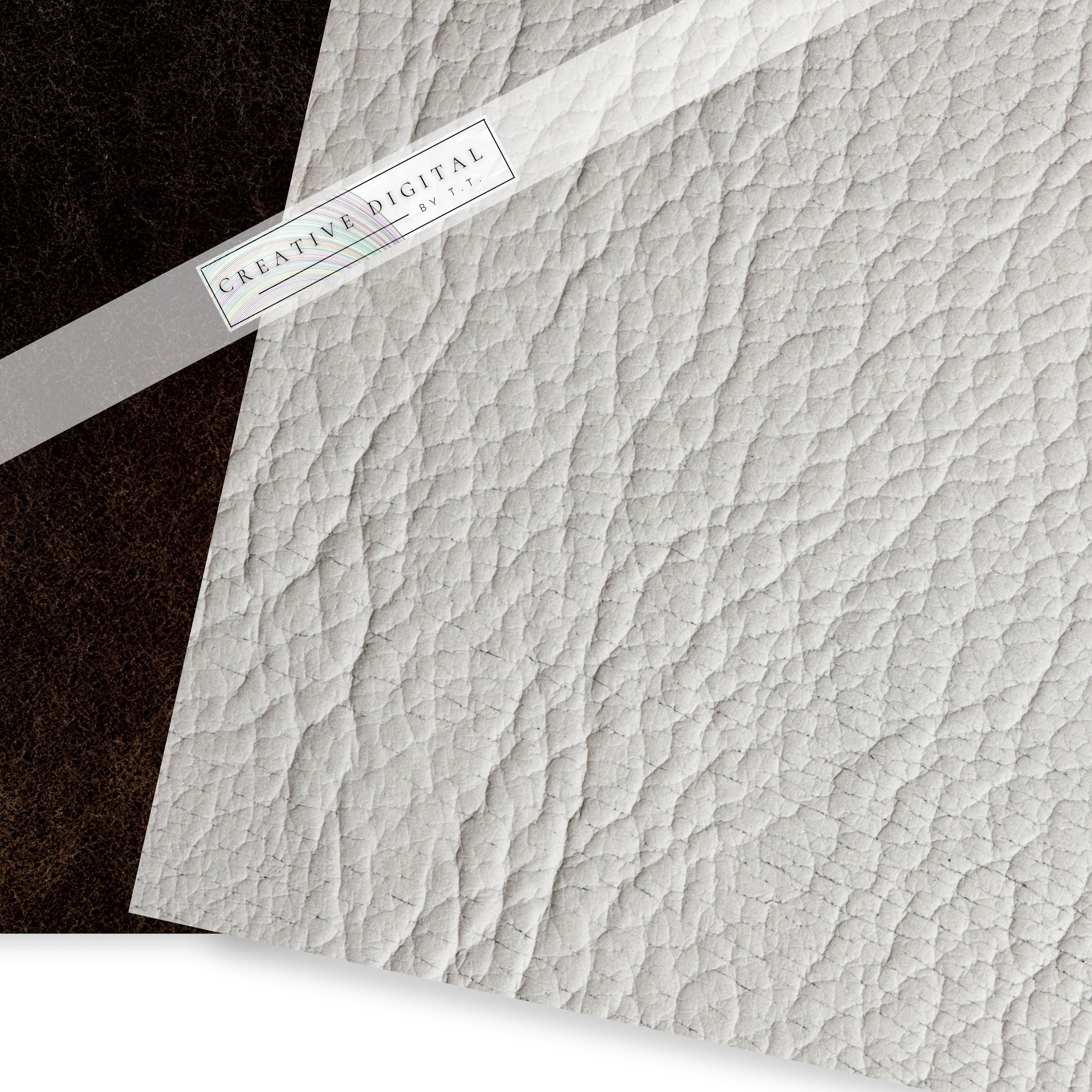 Leather Textures Digital Paper, Neutral Brown and Gray Leather ...
