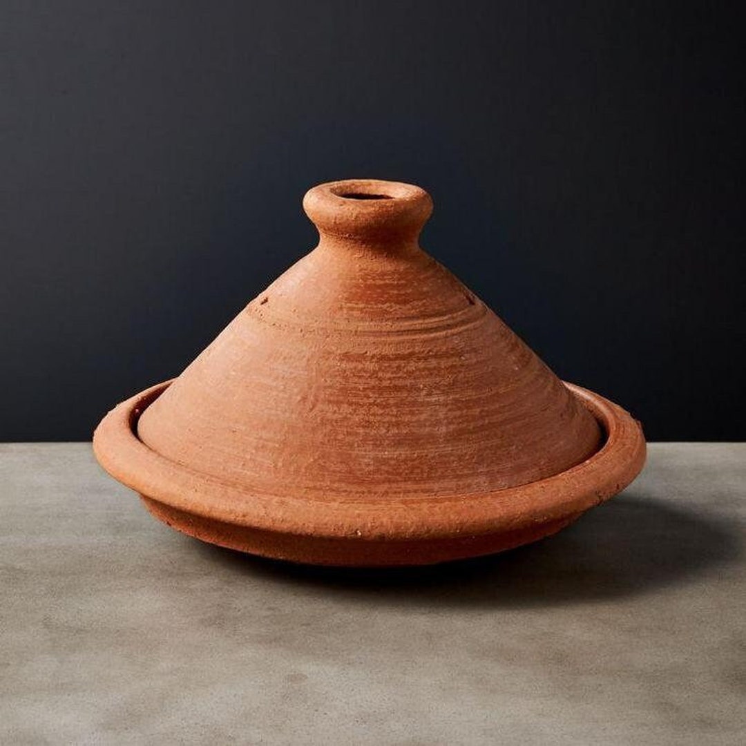 Moroccan Handmade Clay Tagine - Etsy