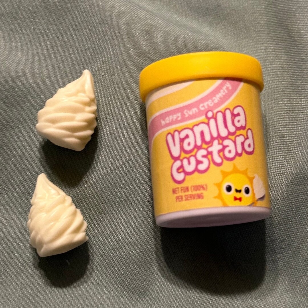 Vanilla Custard Miniverse Make It Mini Miniature Ingredient - Etsy