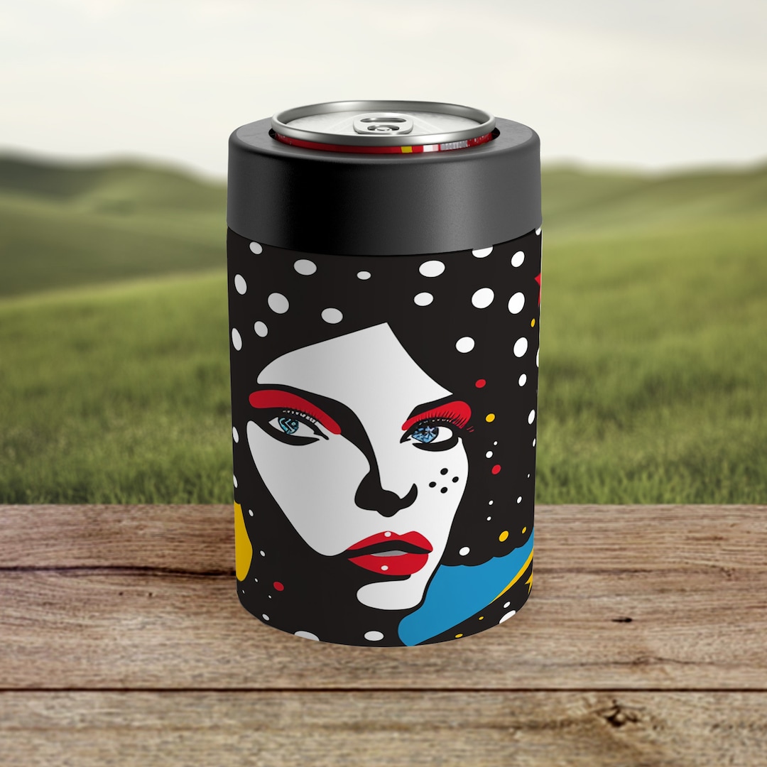 Beer Cozy Pop Culture Expo Funky Can Cooler Pop Culture Event Groovy ...