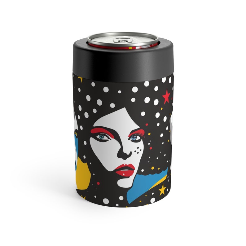 Beer Cozy Pop Culture Expo Funky Can Cooler Pop Culture Event Groovy ...