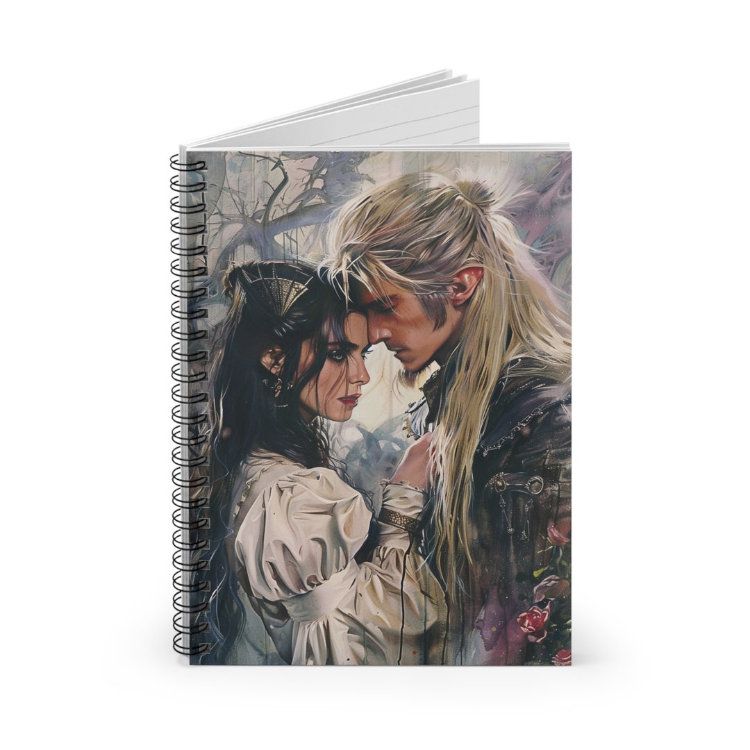 Enchanted Fantasy Notebook Goblincore Romance Obsession Spiral Notebook ...