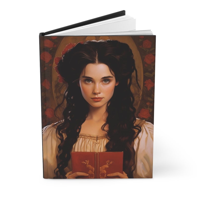 Enchanted Fantasy Labyrinth Art Journal- A Beautiful Teen and the ...