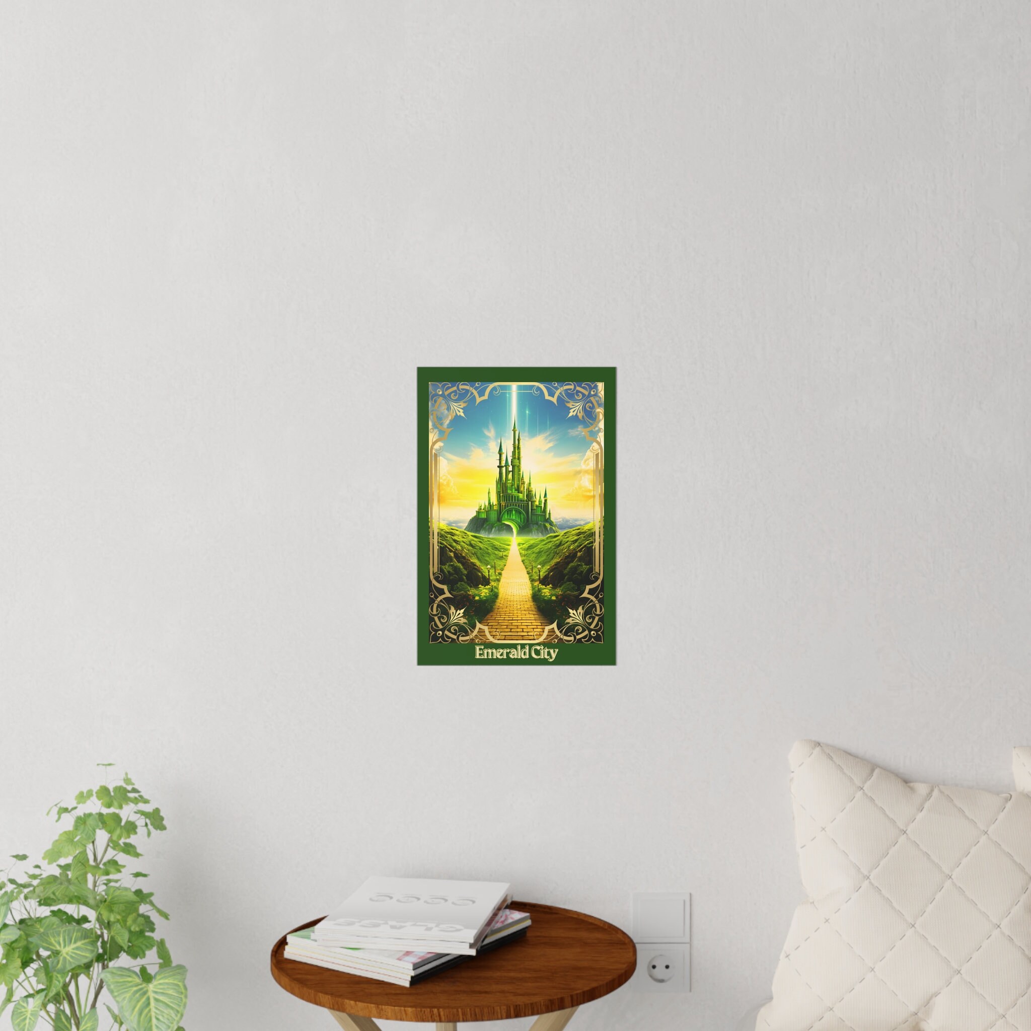 Removable Wall Decal Emerald City Wonderful Wizard of Oz Oz Themed Room ...