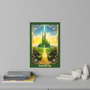 Removable Wall Decal Emerald City Wonderful Wizard of Oz Oz Themed Room ...