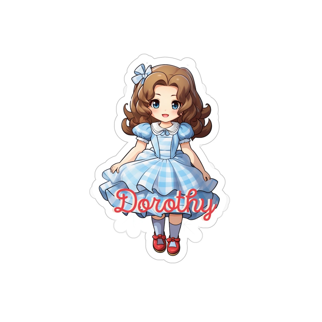 Dorothy Gale Transparent Outdoor Stickers the Wonderful World of Wizard ...
