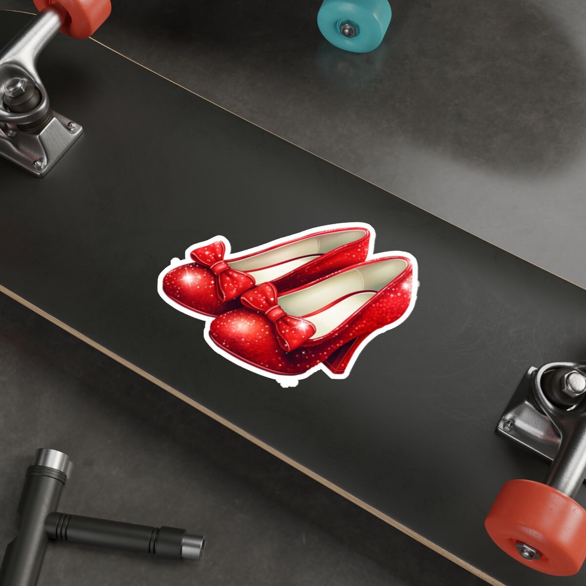 Ruby Slippers Die-cut Sticker Dorothy Gale Wonderful Wizard of Oz Vinyl ...