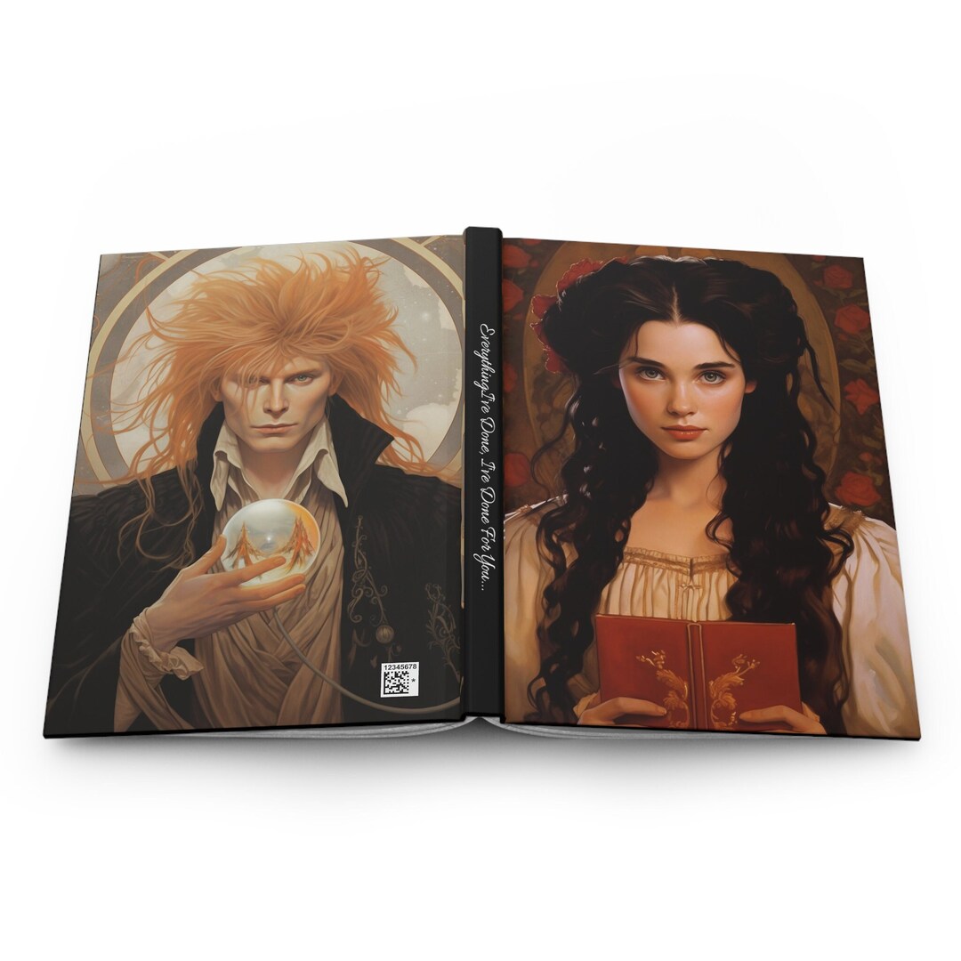 Enchanted Fantasy Labyrinth Art Journal- A Beautiful Teen and the ...