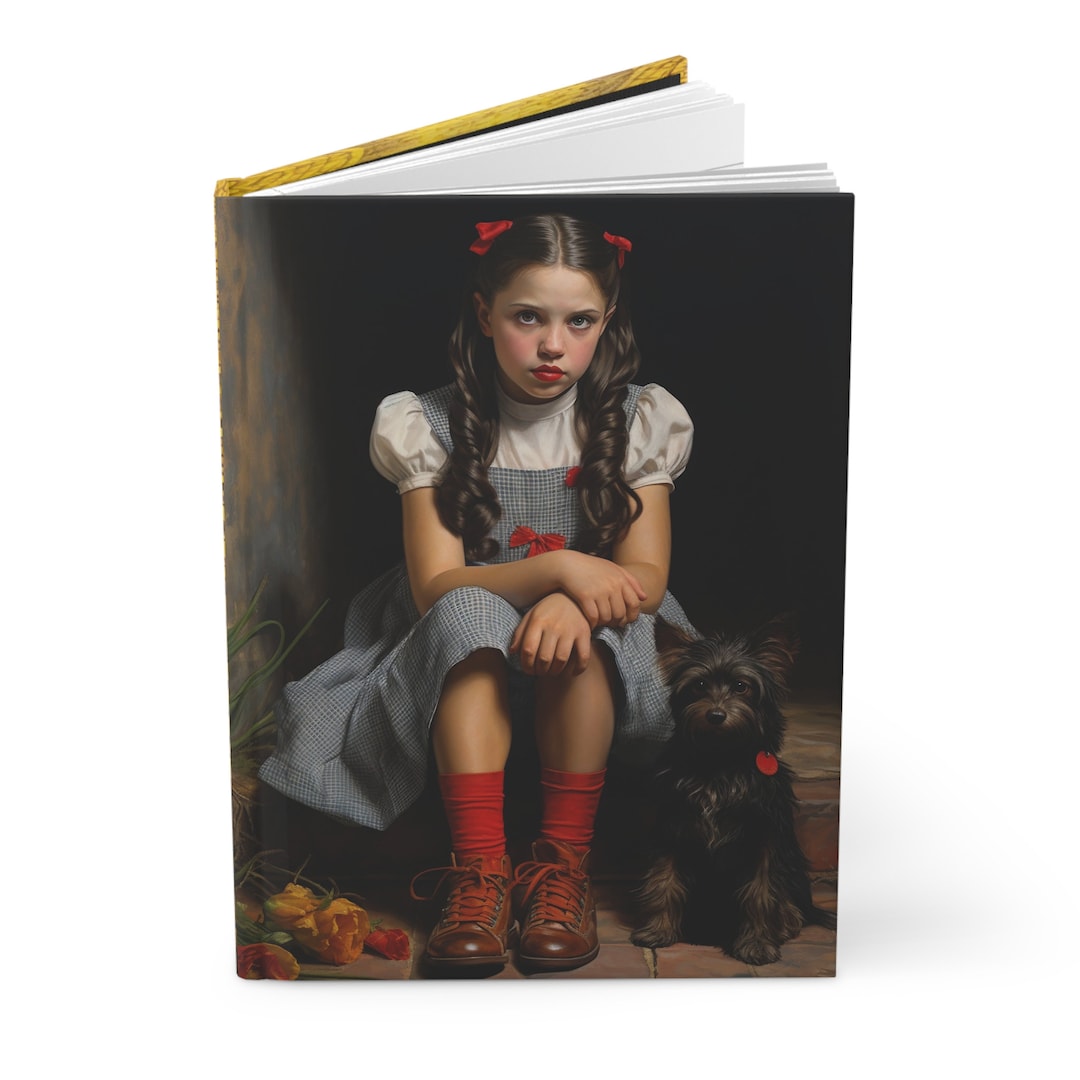 Dorothy Gale and Toto- Wonderful Wizard of Oz- Art Print- Hardcover ...