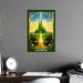 Wall Poster Emerald City Wonderful Wizard of Oz Fantasy Matte Poster - Etsy