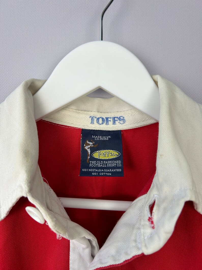 Swindon Town FC Toffs Football Team Soccer Longsleeve Jersey Top Size L ...