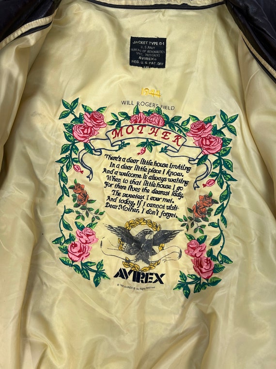 Vintage 90s Avirex Type G1 Cockpit Leather Jacket 4XL… - Gem
