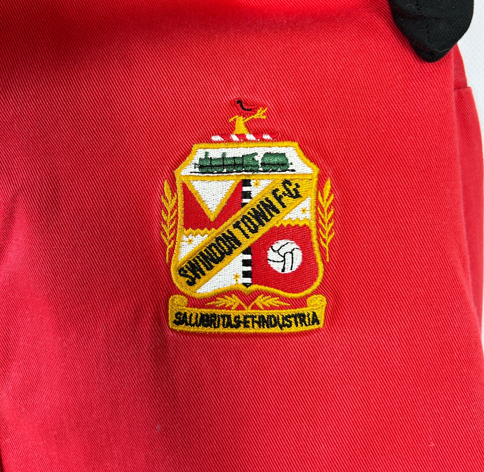 Swindon Town FC Toffs Football Team Soccer Longsleeve Jersey Top Size L ...